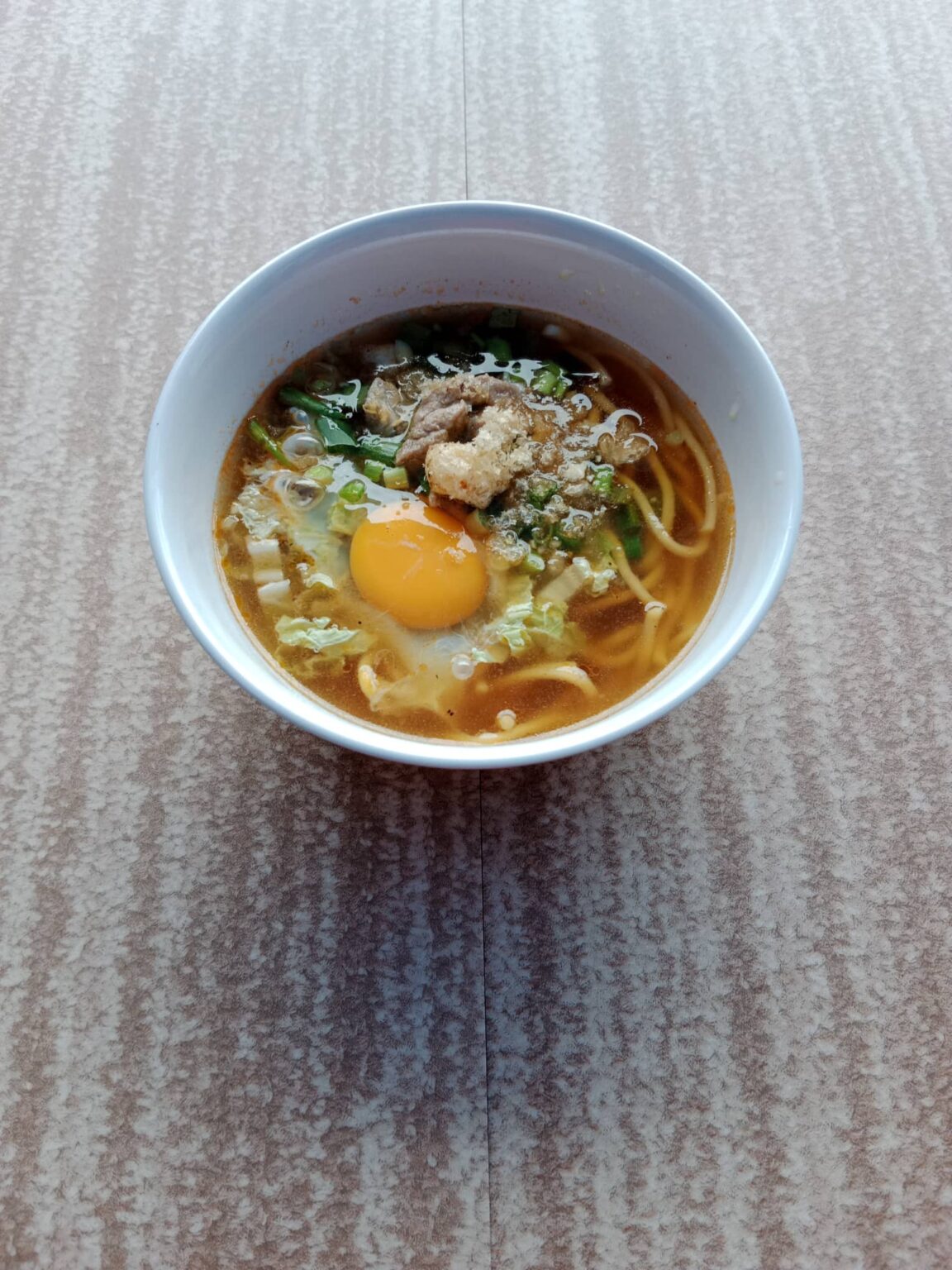 Batchoy with Egg – Painitan Ni Papito